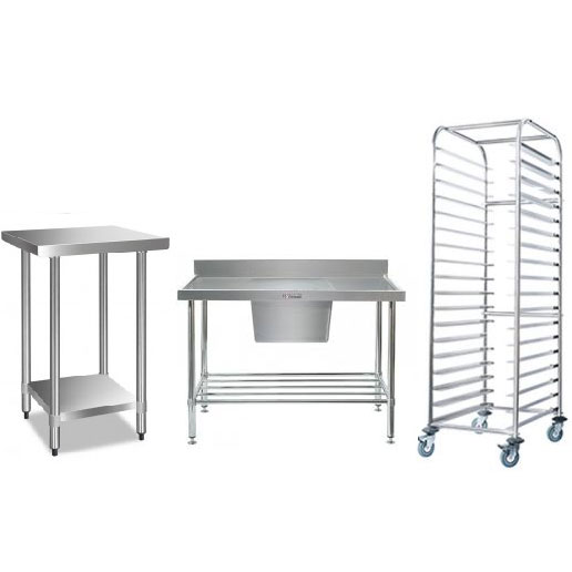 Stainless Steel Benches, Trolleys & Equipment | Caterall Solutions